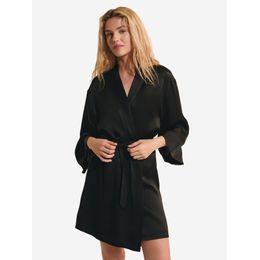 Etam Seiden-Neglig&eacute; 'Pearly' Damen Gr&ouml;&szlig;e XS schwarz