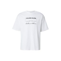 Calvin Klein Jeans T-Shirt Herren Gr&ouml;&szlig;e XL schwarz / wei&szlig;