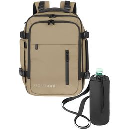 Normani Rucksack 'Nikaho' Herren Gr&ouml;&szlig;e One Size beige