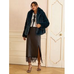 love & roses Between-Seasons Coat female size S Dark green