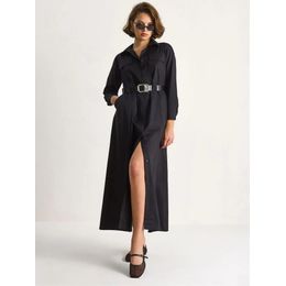 Bianco Lucci Kleid 'Midi' Damen Gr&ouml;&szlig;e 38 schwarz Sommerkleid