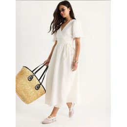 Bianco Lucci Kleid 'Midi' Damen Gr&ouml;&szlig;e 36 beige Sommerkleid
