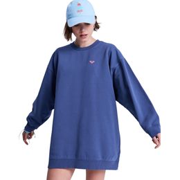 ROXY Kleid 'Saturday Night Vibes' Damen Gr&ouml;&szlig;e 38 blau / gelb / orange / rosa Sommerkleid