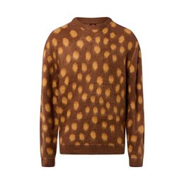 Santa Cruz Pullover ' Jaguar Knit ' Herren Gr&ouml;&szlig;e S braun