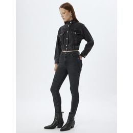 KOTON Jeans Damen Gr&ouml;&szlig;e 26 schwarz