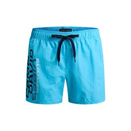 CAMP DAVID Board Shorts male size S Light blue