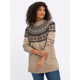 sheego Jacquardpullover