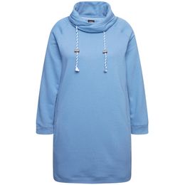 Ulla Popken Kleid Damen Gr&ouml;&szlig;e 50/52 hellblau Sommerkleid