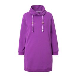 Ulla Popken Kleid Damen Gr&ouml;&szlig;e 42/44 lila Sommerkleid