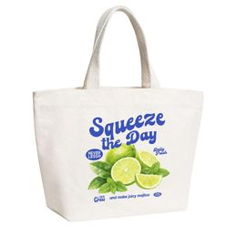 Neverless Beach Bag 'Squeeze the Day' female size One size Nude
