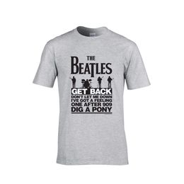 The Beatles Shirt 'Beatles &ndash; Get Back T-Shirt' Herren Gr&ouml;&szlig;e S grau