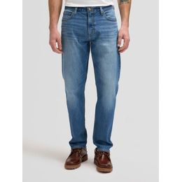 Lee Jeans 'DAVID REGULAR TAPERED SELVEDGE BLUE FORCE 112380202' Herren Gr&ouml;&szlig;e 33 blue denim