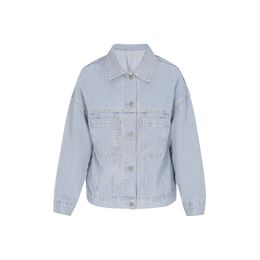 Swirly Jacke Damen Gr&ouml;&szlig;e L blau / wei&szlig; Sommerjacke