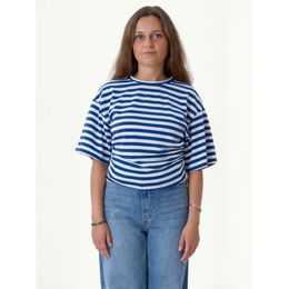 Teeshoppen T-shirt ' Pataya ' Damen Gr&ouml;&szlig;e L blau