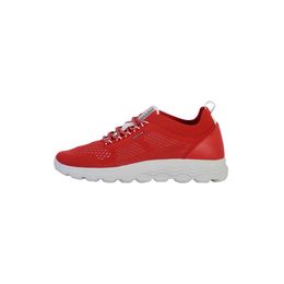 Geox Sportlicher Schn&uuml;rschuh Damen Gr&ouml;&szlig;e 39 rot Sommerschuhe