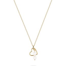Christ Kette Damen Gr&ouml;&szlig;e One Size gold / wei&szlig;