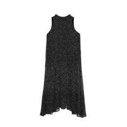 KOTON Kleid Damen Gr&ouml;&szlig;e 40 schwarz / wei&szlig; Sommerkleid