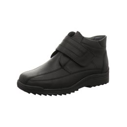 WALDL&Auml;UFER Boots 'Weitschaftstiefel Herren 613901 Echtleder in schwarz' male size 40.5 Black