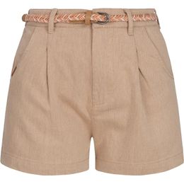Ragwear Shorts 'Sorenn' Damen Gr&ouml;&szlig;e 34 creme / camel / braun / rosa / wei&szlig;
