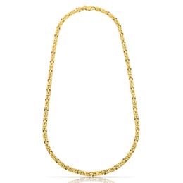 Tony Fein Kette 'K&ouml;nig' Herren Gr&ouml;&szlig;e 45 cm gold