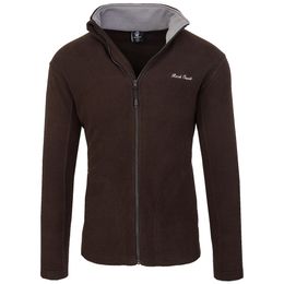 Rock Creek Fleece Jacket male size L Dark brown