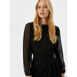 KOTON Bluse Damen Gr&ouml;&szlig;e XXXL schwarz