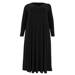 YOEK Kleid Damen Gr&ouml;&szlig;e 42/44 schwarz Sommerkleid