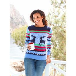 Jacquard-Pullover