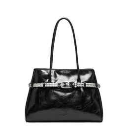 Liebeskind Berlin Schultertasche 'Nori' Damen Gr&ouml;&szlig;e 1 schwarz / perlwei&szlig;