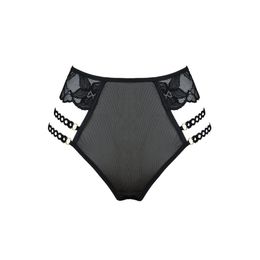 White Rvbbit Slip 'Mad Cat No. 13' Damen Gr&ouml;&szlig;e S schwarz