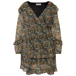 Studio Untold Kleid Damen Gr&ouml;&szlig;e 50/52 grasgr&uuml;n / mischfarben Sommerkleid