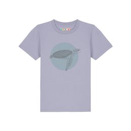 Watabout.kids T-Shirt 'Meeresschildkr&ouml;te' Jungen Gr&ouml;&szlig;e 104 taubenblau