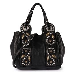 Campomaggi Schultertasche 'Dafne' Damen Gr&ouml;&szlig;e One Size schwarz