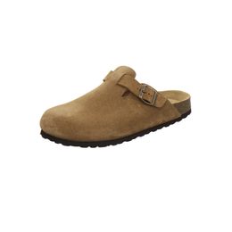 AFS-Schuhe Clogs 'Clogs Herren cognac Veloursleder' male size 46 Cognac