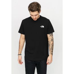 The North Face Mens SS einfache Kuppel T Shirt schwarz