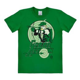 logoshirt T-Shirt 'Green Arrow' Herren Gr&ouml;&szlig;e XL gr&uuml;n / schwarz / wei&szlig;