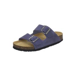 AFS-Schuhe Mules 'Pantoletten Damen Zweischnaller azzurro' female size 38 Light blue