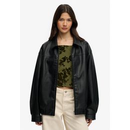 Superdry & Co Jacke Damen Gr&ouml;&szlig;e XL schwarz Sommerjacke