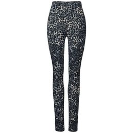 Street One Leggings Damen Gr&ouml;&szlig;e XXL grau / dunkelgrau / schwarz