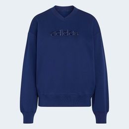 ADIDAS SPORTSWEAR Athletic Sweatshirt female size M Dark blue