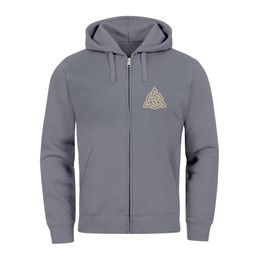 Neverless Sweatjacke 'Valhalla' Herren Gr&ouml;&szlig;e S grau