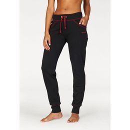 sheego Gro&szlig;e Gr&ouml;&szlig;en Relaxhose, anthrazit-petrol, Gr&ouml;&szlig;e 44/46 - Damen