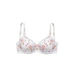 Lascana BH Damen Gr&ouml;&szlig;e 80 mischfarben / wei&szlig;