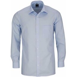 OLYMP Button Up Shirt male size S/M Smoke blue