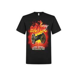 ACDC AC/DC Shirt 'Ac/dc For Those About to Rock Tracks Sweatshirt' Herren Gr&ouml;&szlig;e M schwarz