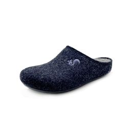 THIES Hausschuh 'THIES 1856 Recycled PET Slipper' Damen Gr&ouml;&szlig;e 41 dunkelblau