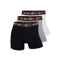 CR7 Cristiano Ronaldo Cr7 - Cristiano Ronaldo Boxershorts 'World Cup Edition' Herren Gr&ouml;&szlig;e M graumeliert / schwarz / wei&szlig;