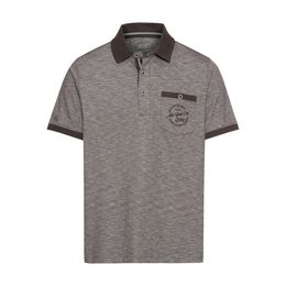 MAN'S WORLD Man's World Poloshirt Herren Gr&ouml;&szlig;e M anthrazit / graumeliert