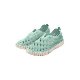 Ilse Jacobsen Slip On 'Tulip3275' Damen Gr&ouml;&szlig;e 40 gr&uuml;n Sommerschuhe
