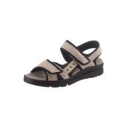 Aco Damen Sandale, beige, Gr&ouml;&szlig;e 38